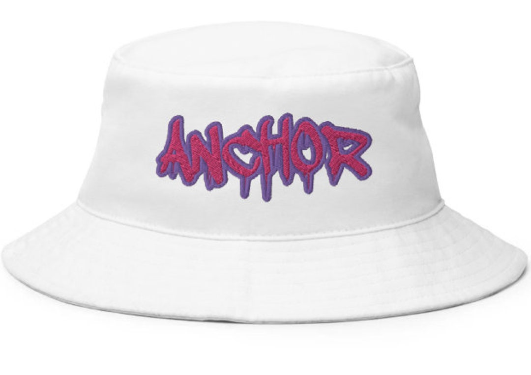 Custom Line Position Bucket Hat / Anchor Bucket Hat / Captain Bucket ...