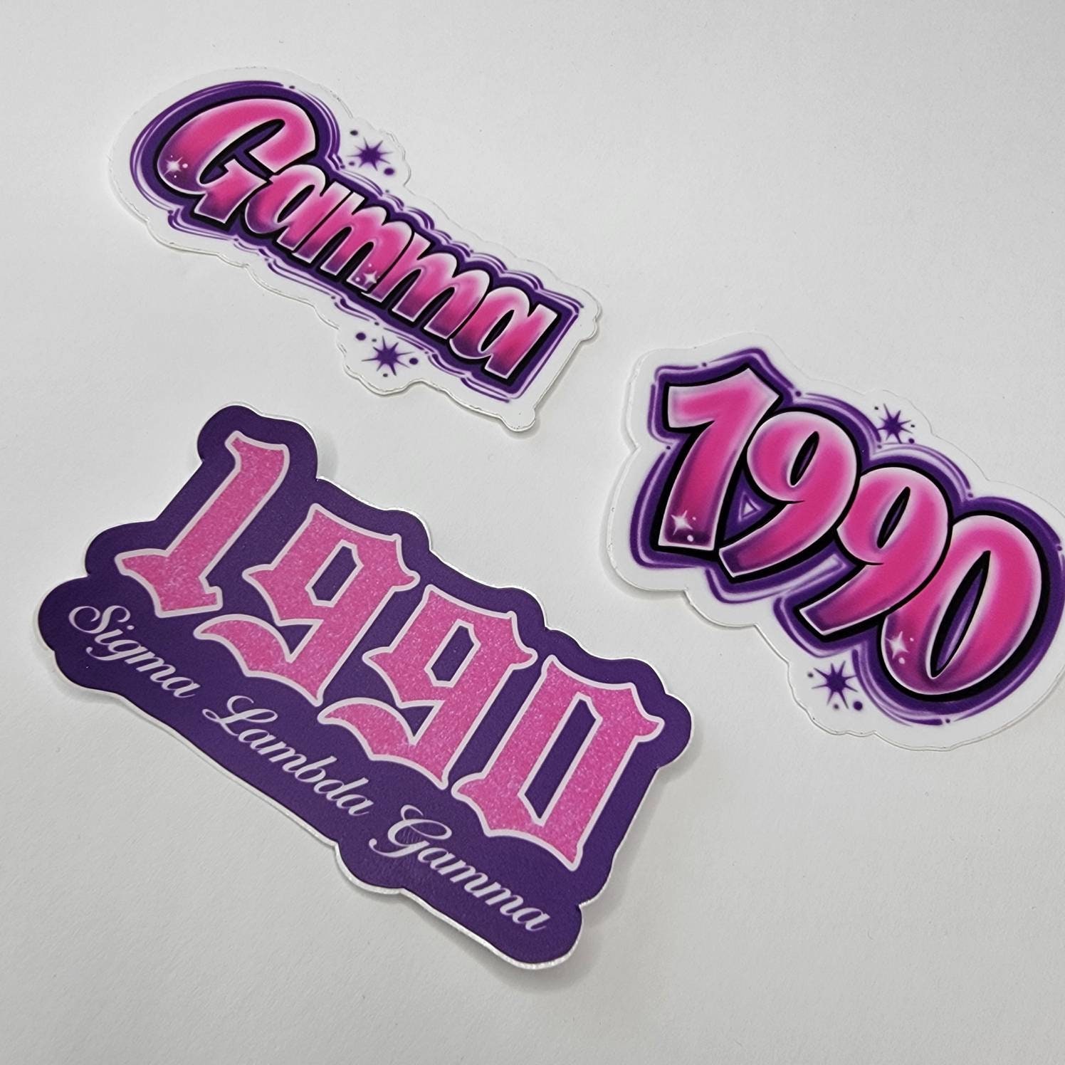 Sigma Lambda Gamma Graffiti 2.0 Stickers / Sigma Lambda Gamma Stickers ...