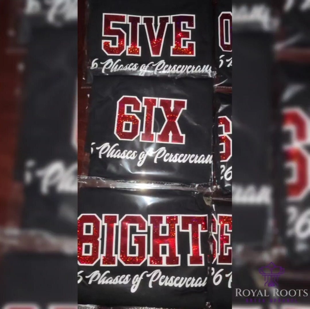 Red & White Custom Line Number Greek T-shirt , Long Sleeve , Sweatshirt ...