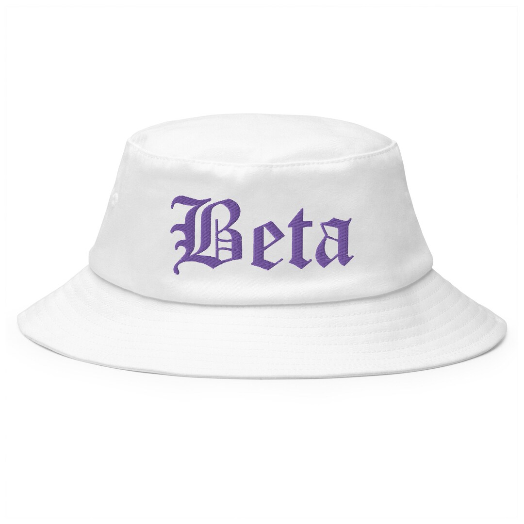 Beta Bucket Hat / Sigma Lambda Beta Hat / Sigma Lambda Beta Bucket Hat ...