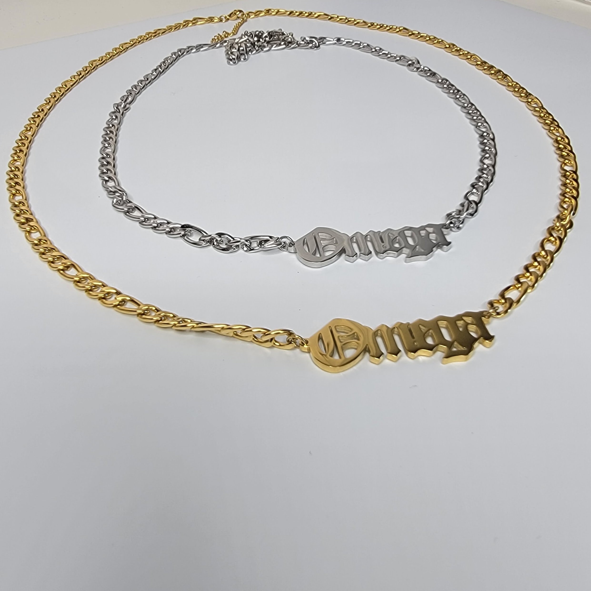 Omega Necklace Omega Gift Omega Chain Omega Gift Omega | Etsy