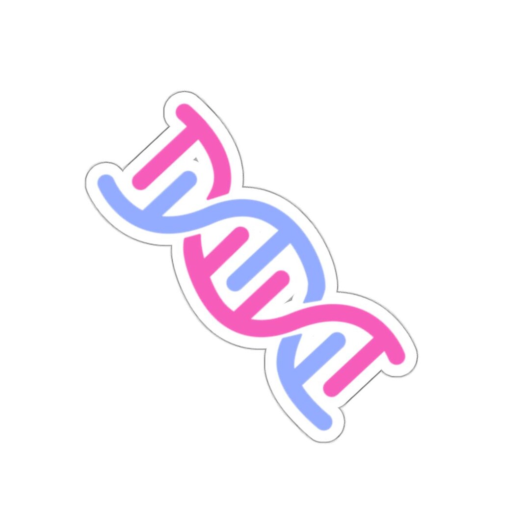 DNA Sticker Biology Gift, Science Laptop Decal, Geneticist Decor ...