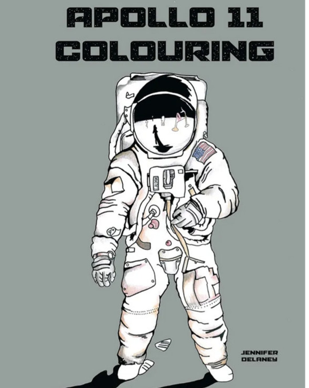 Apollo 11 Colouring Book - Etsy