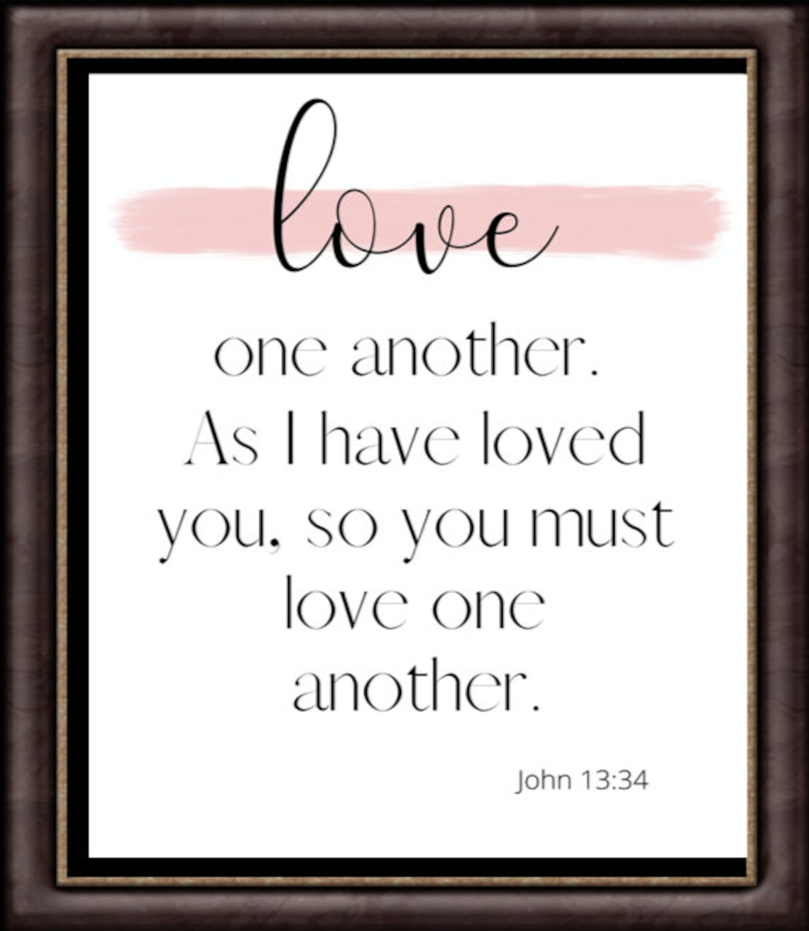 Bible Quote, Love Quote, Printable Quote, Printable Wall Art, Printable ...