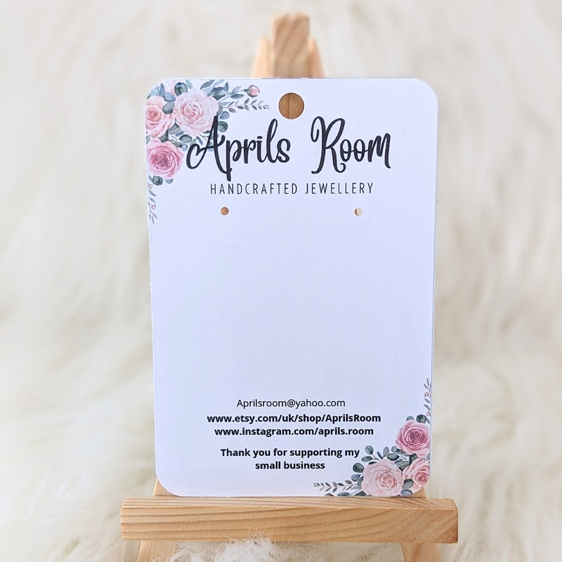 Custom Earring Cards - Etsy