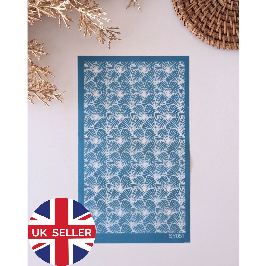 Silk Screens, Multiple Patterns, Stencil, Botanical Stencil, Flower ...