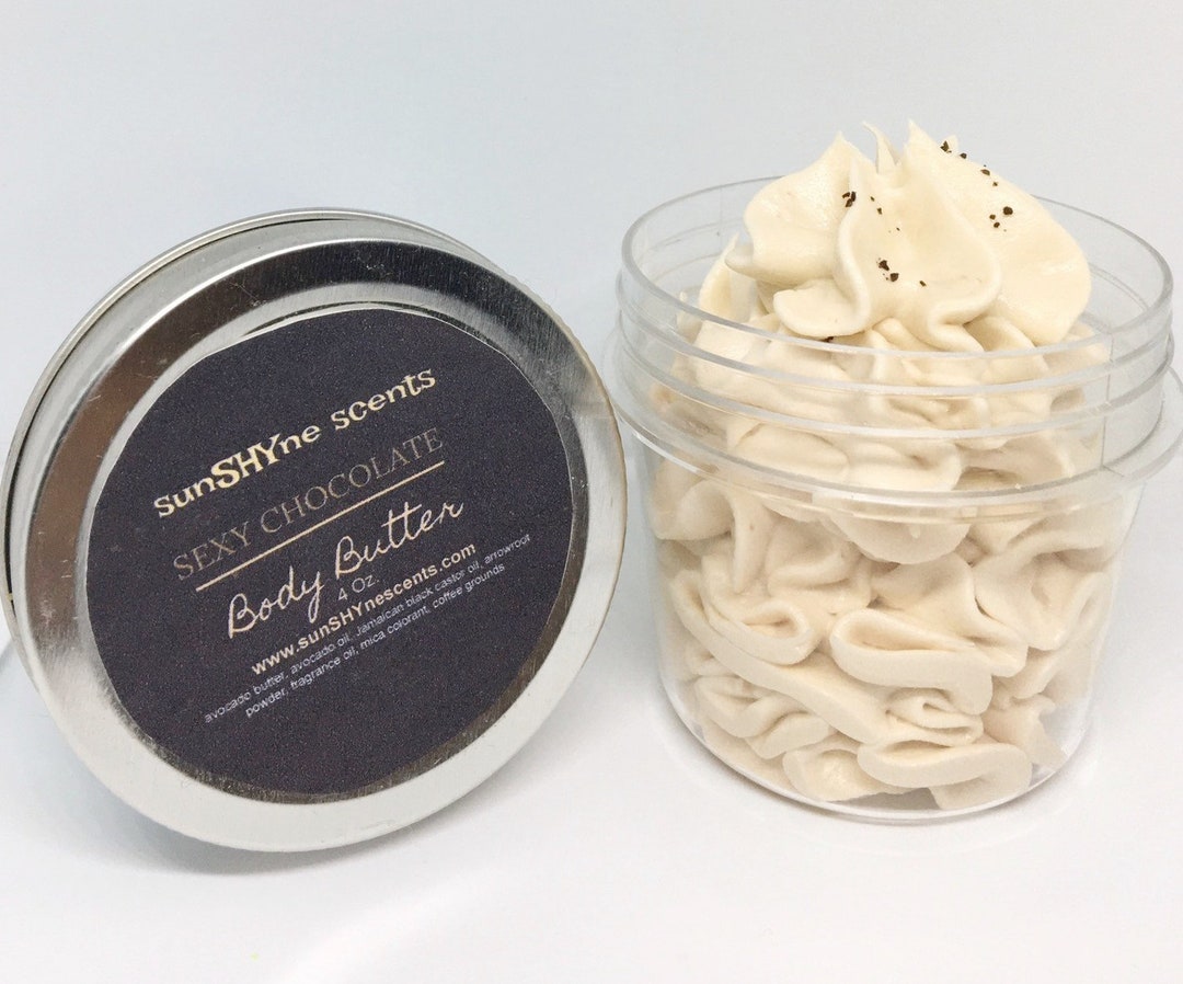 Wholesale Chocolate Whipped Body Butter, Private Label, 4oz - Etsy