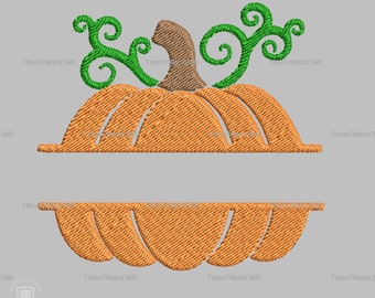 Split Monogram Embroidery Design - Etsy