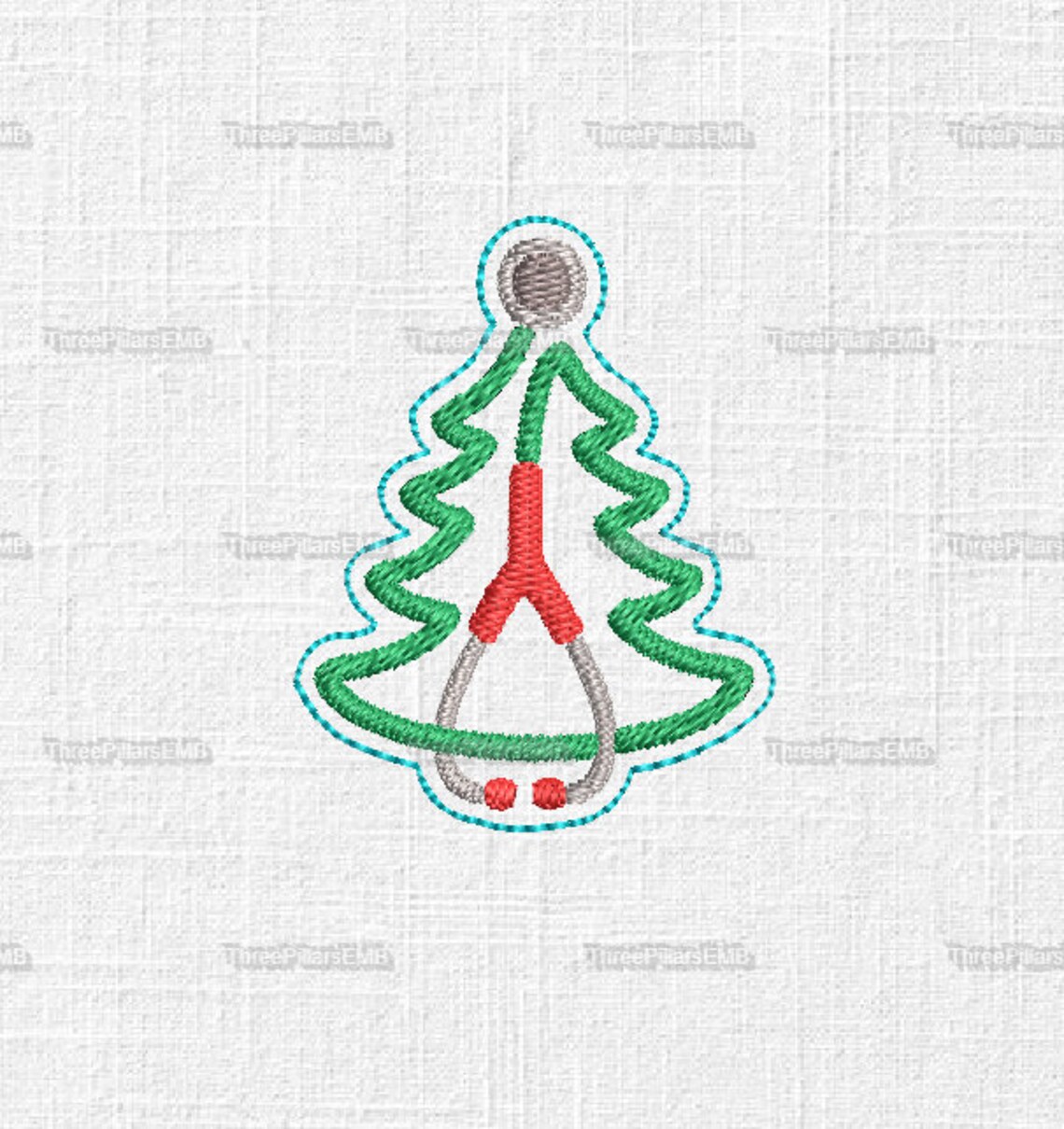 Stethoscope Tree Embroidery Design | Etsy