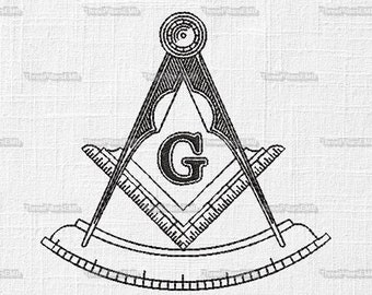 Past Master Mason Machine Embroidery Design - Etsy