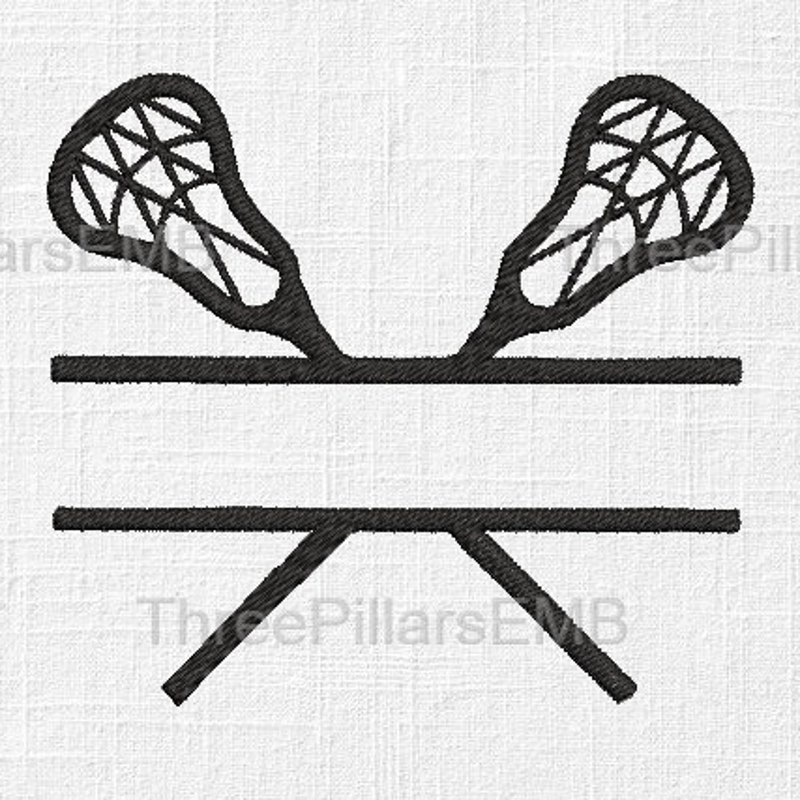 Lacrosse Embroidery - Etsy
