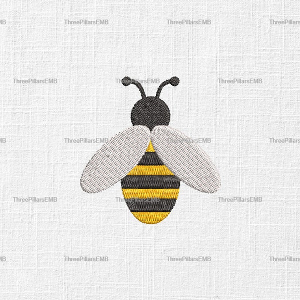 Bee Embroidery - Etsy
