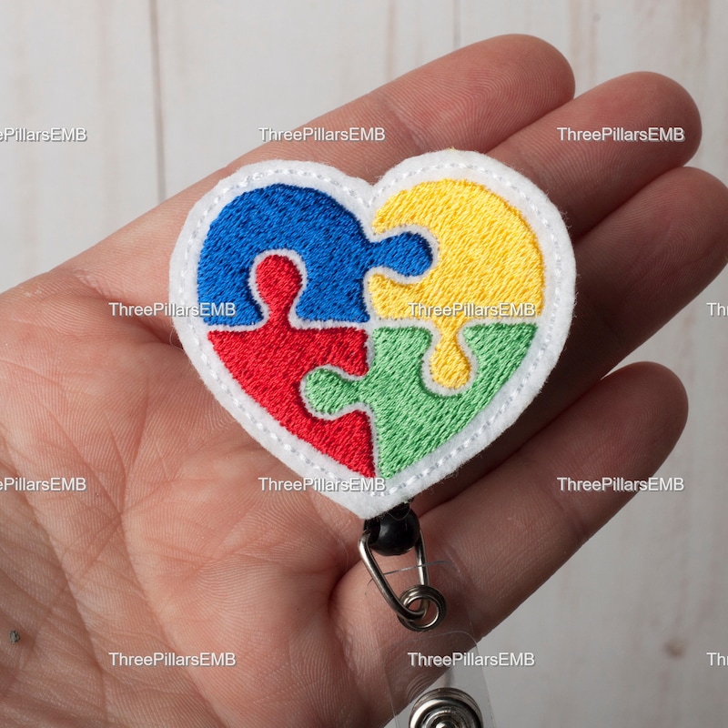 Autism Badge Reel - Etsy