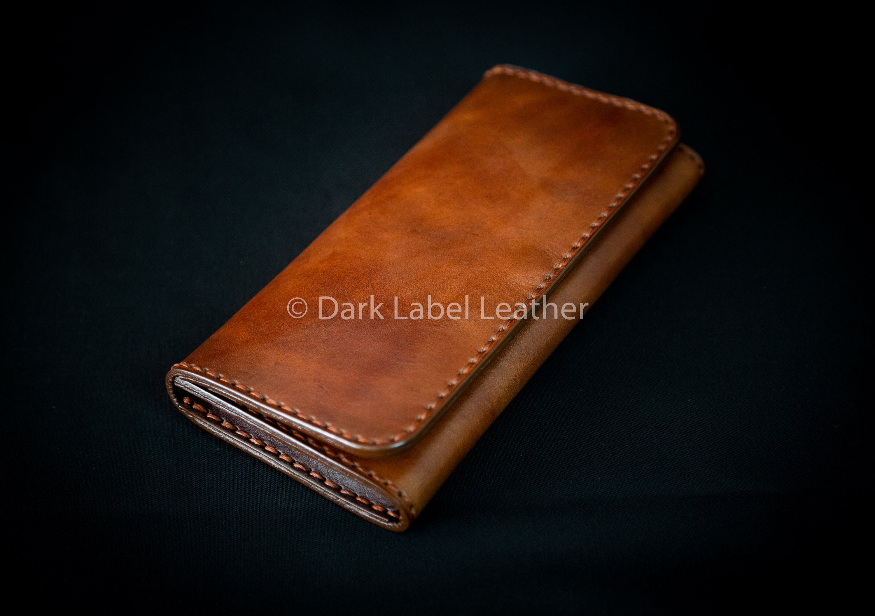 Leather Long Wallet Digital PDF Pattern by Dark Label Leather - Etsy