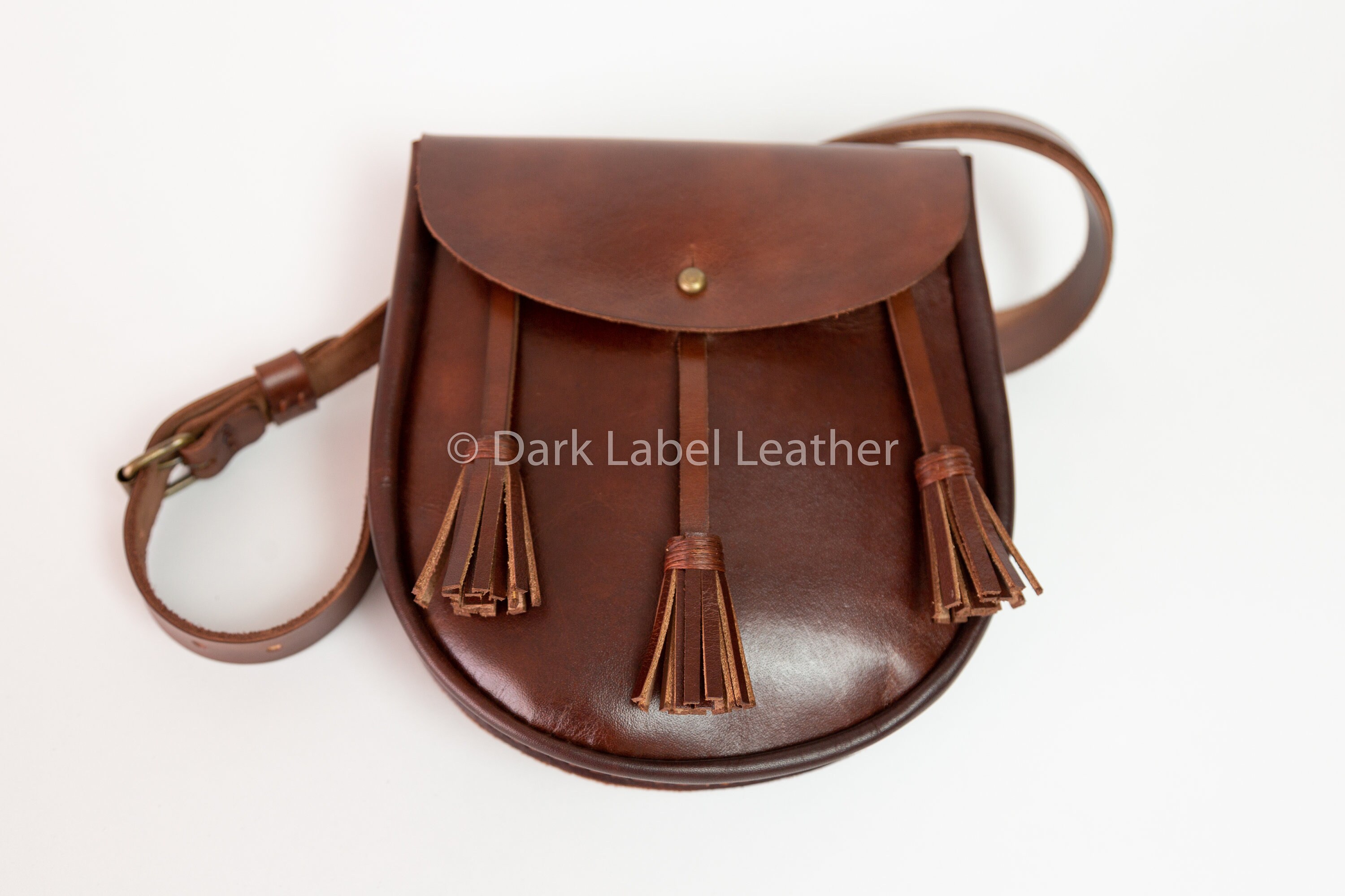 Leather Scottish Sporran Pouch Tutorial and PDF Pattern Digital ...
