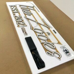 Personalized Neon Sign for Wall - Wedding Neon Sign - Custom Neon Sign ...