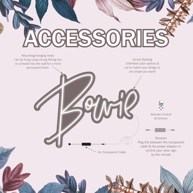 Personalized Neon Sign for Event Custom Business Sign | Etsy