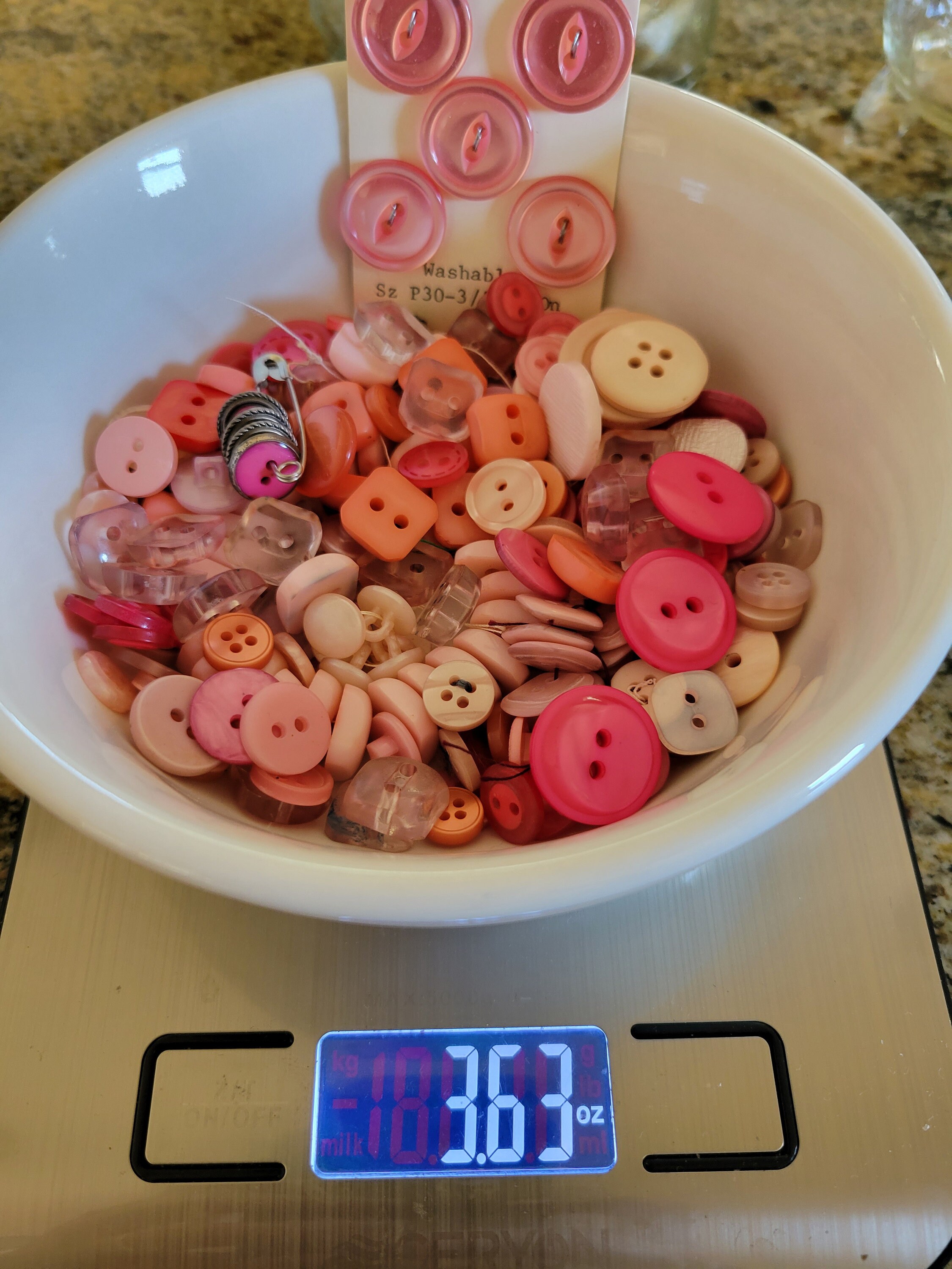 Collection Pink Upcycled Buttons - Etsy