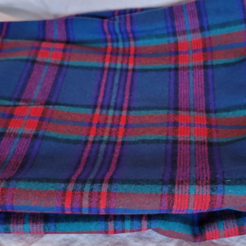 Plaid Wool Fabric - Etsy