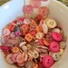 Collection Pink Upcycled Buttons - Etsy