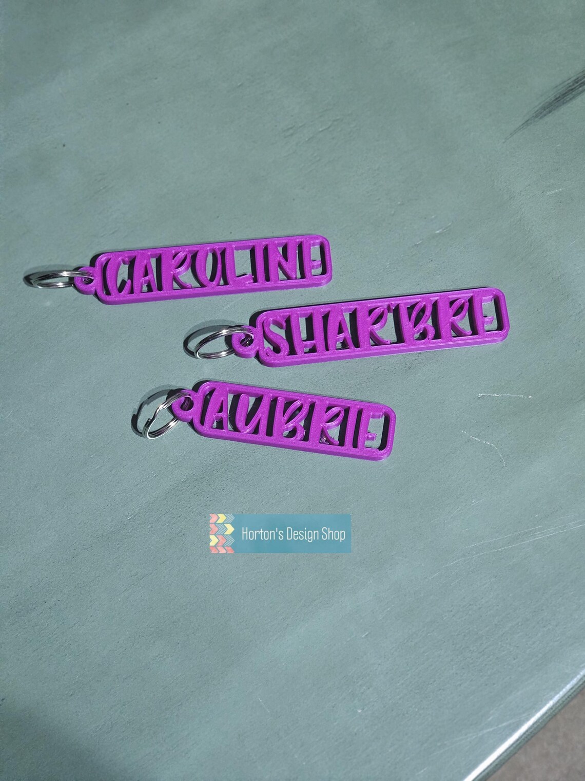 Custom 3D Printed Name Keychain Any Name - Etsy