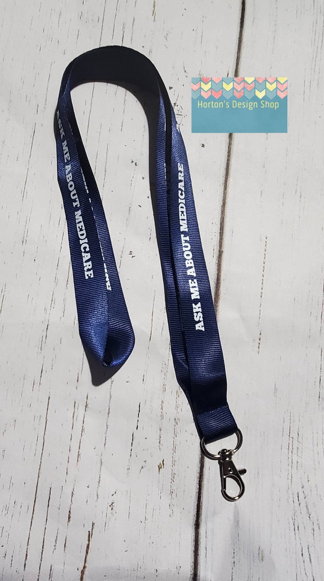 Ask Me About Medicare Lanyard With or Without Faux Medicare Card - Etsy