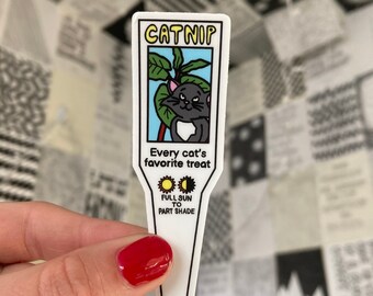Catnip Sticker - Etsy