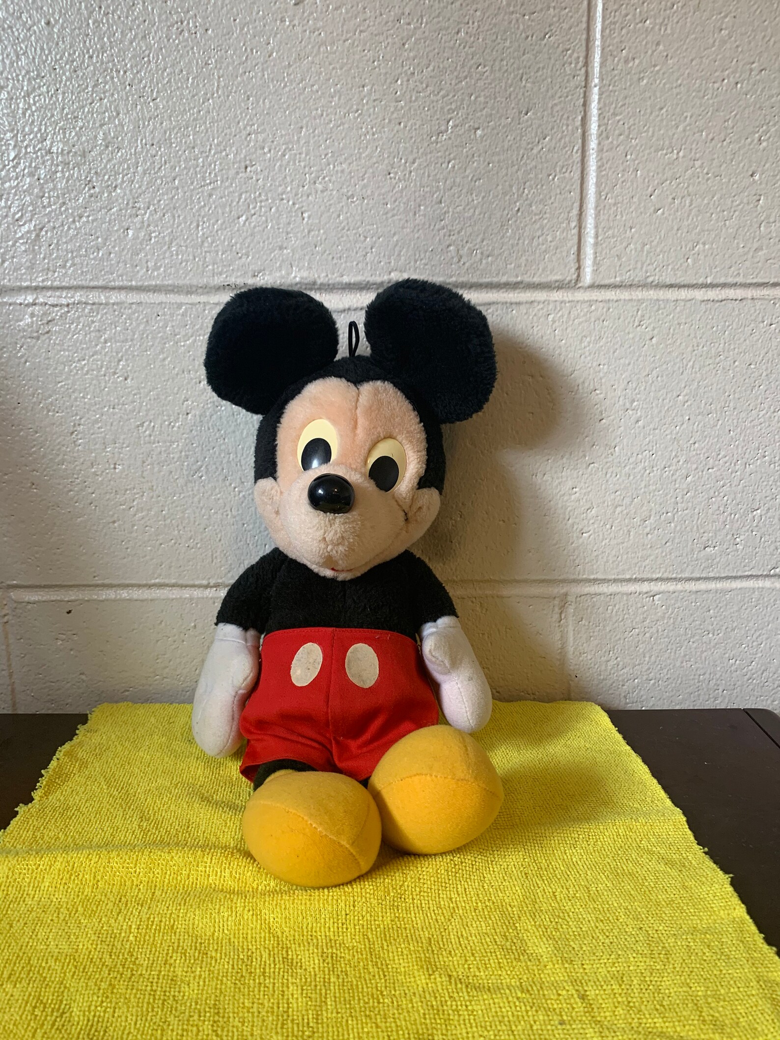 Vintage 15" Mickey Mouse Plush Stuffed Toy Doll Walt Disney - Etsy