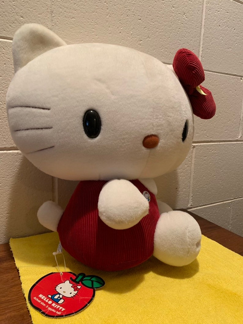 Vintage Hello Kitty Sanrio 30th Anniversary Limited Plush Doll Etsy