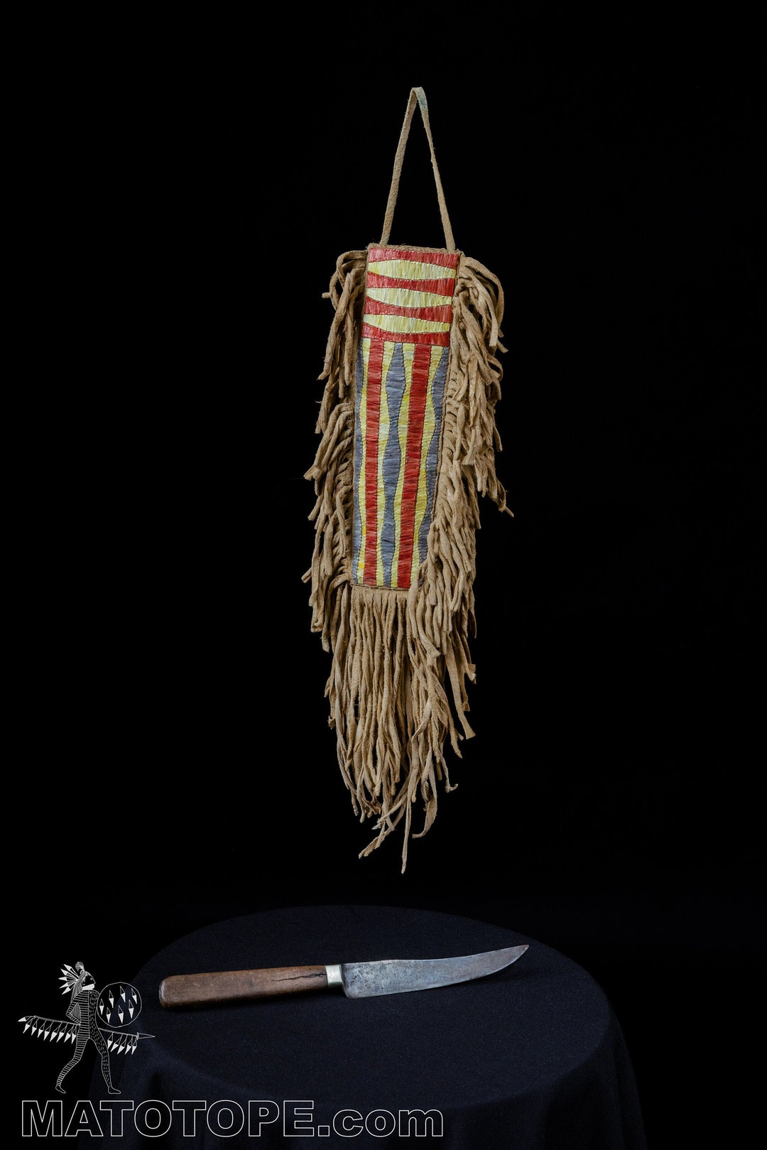 1850s Yankton Style Quilled Knife Sheath - Etsy