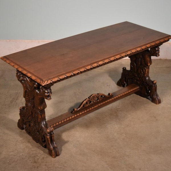 Antique Coffee Table - Etsy