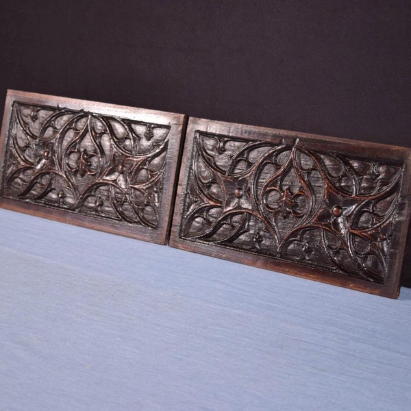 Gothic Wood Panel - Etsy