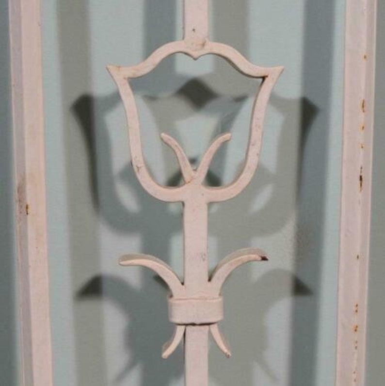 Large French Vintage Wrought Iron Window/ Door/ Gate Grille - Etsy