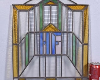 Monogram Stained Glass - Etsy