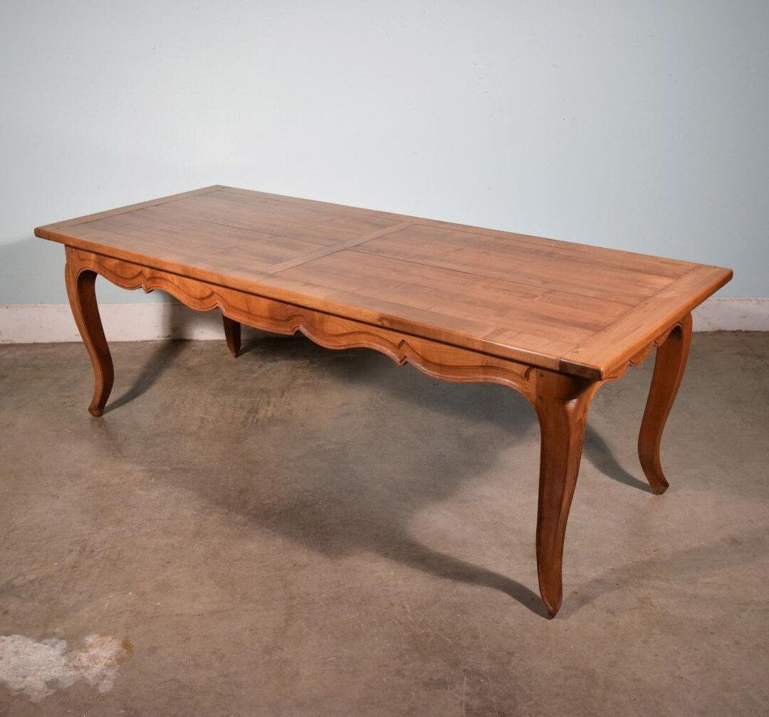 Vintage French Provencal Farm Table/desk/dining Table in Solid Cherry ...