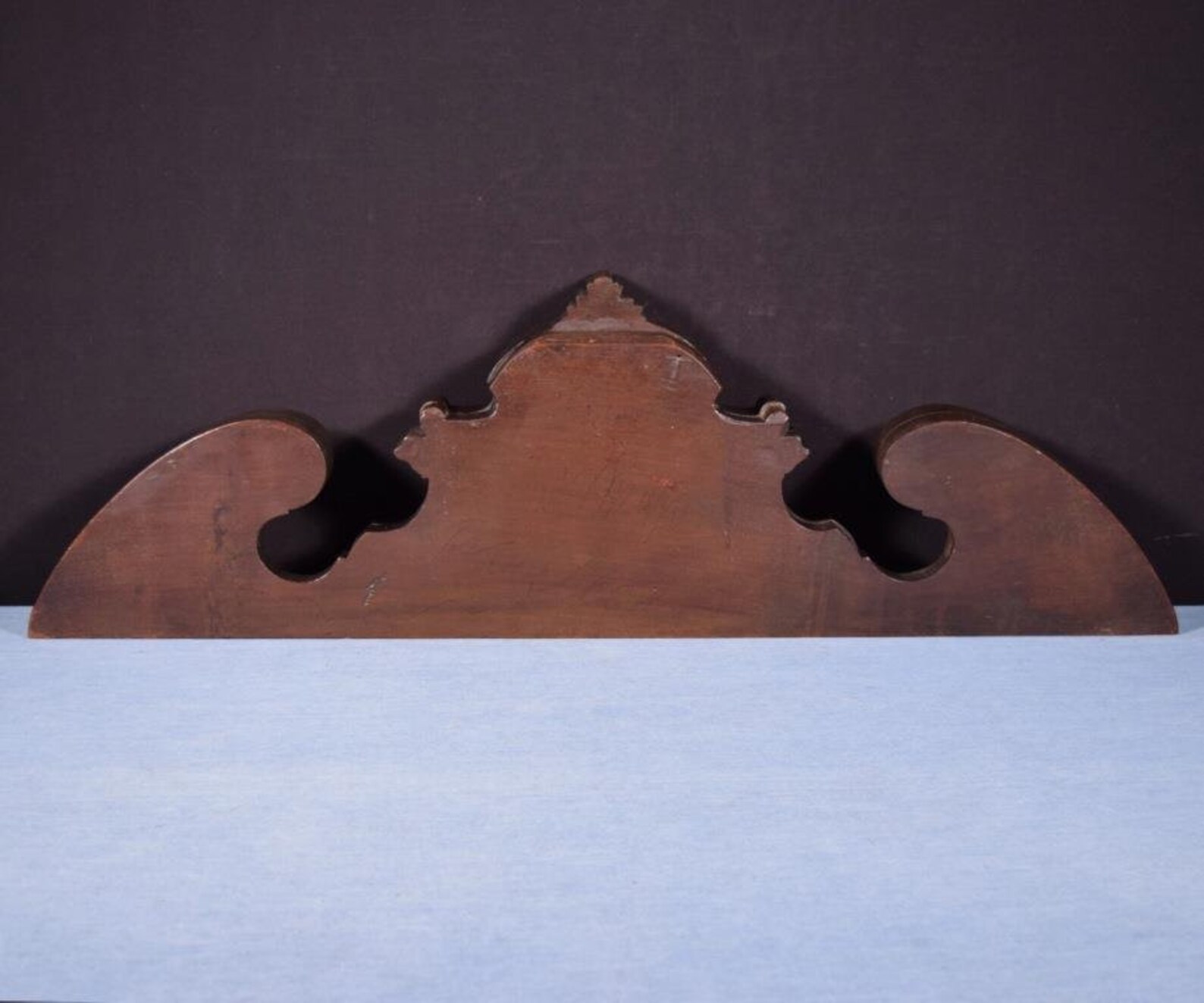 32 French Antique Crest/pediment/crown in Solid Walnut Wood Highly ...