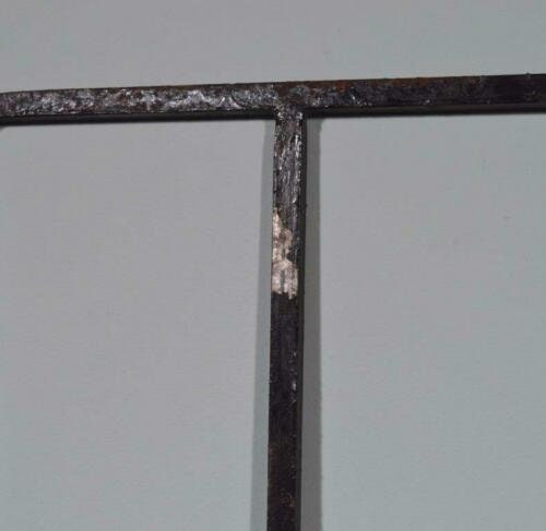 Large French Vintage Wrought Iron Window Grille Panel Salvage - Etsy