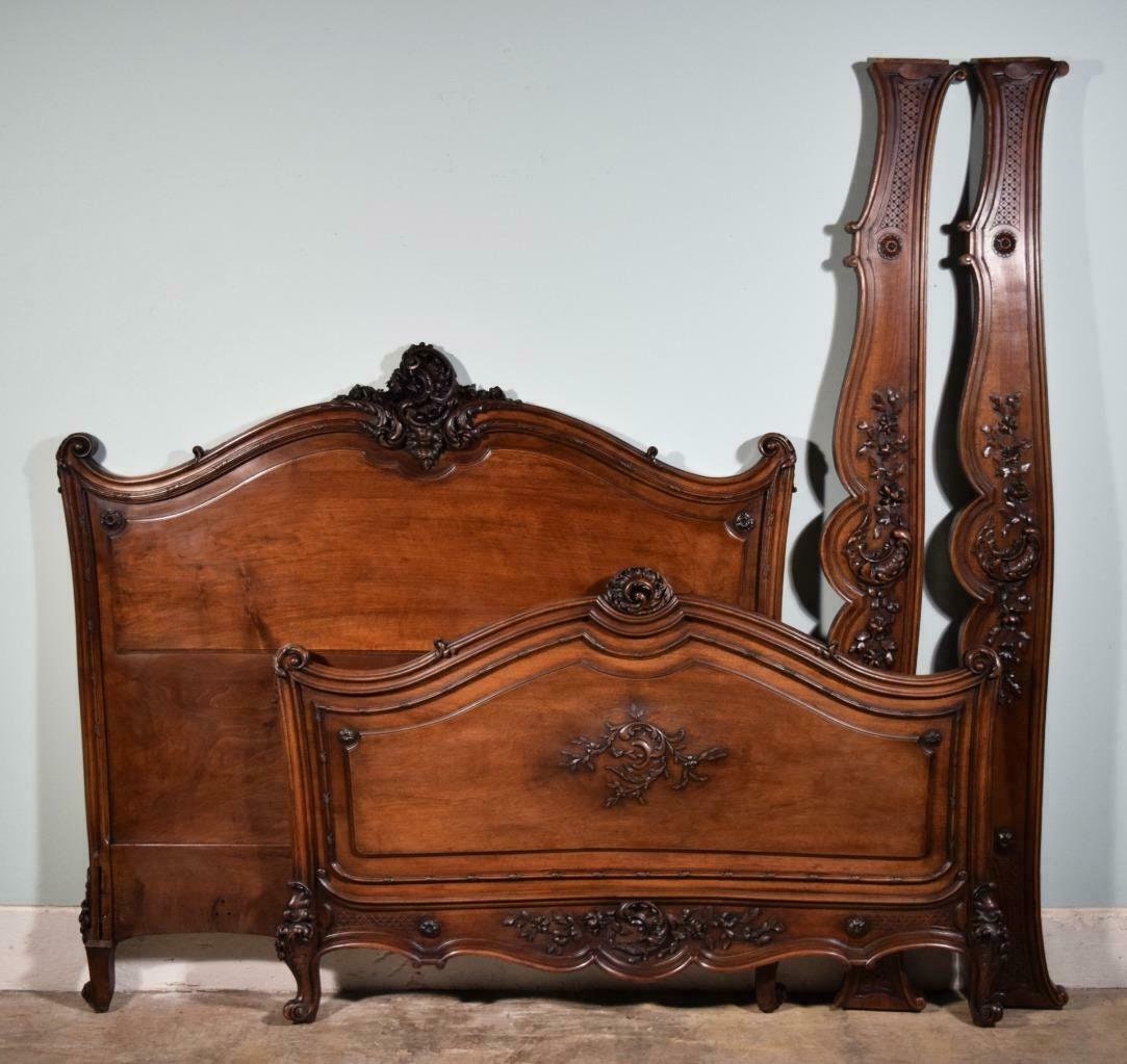 Antique Louis Xv Bed Frame - Etsy