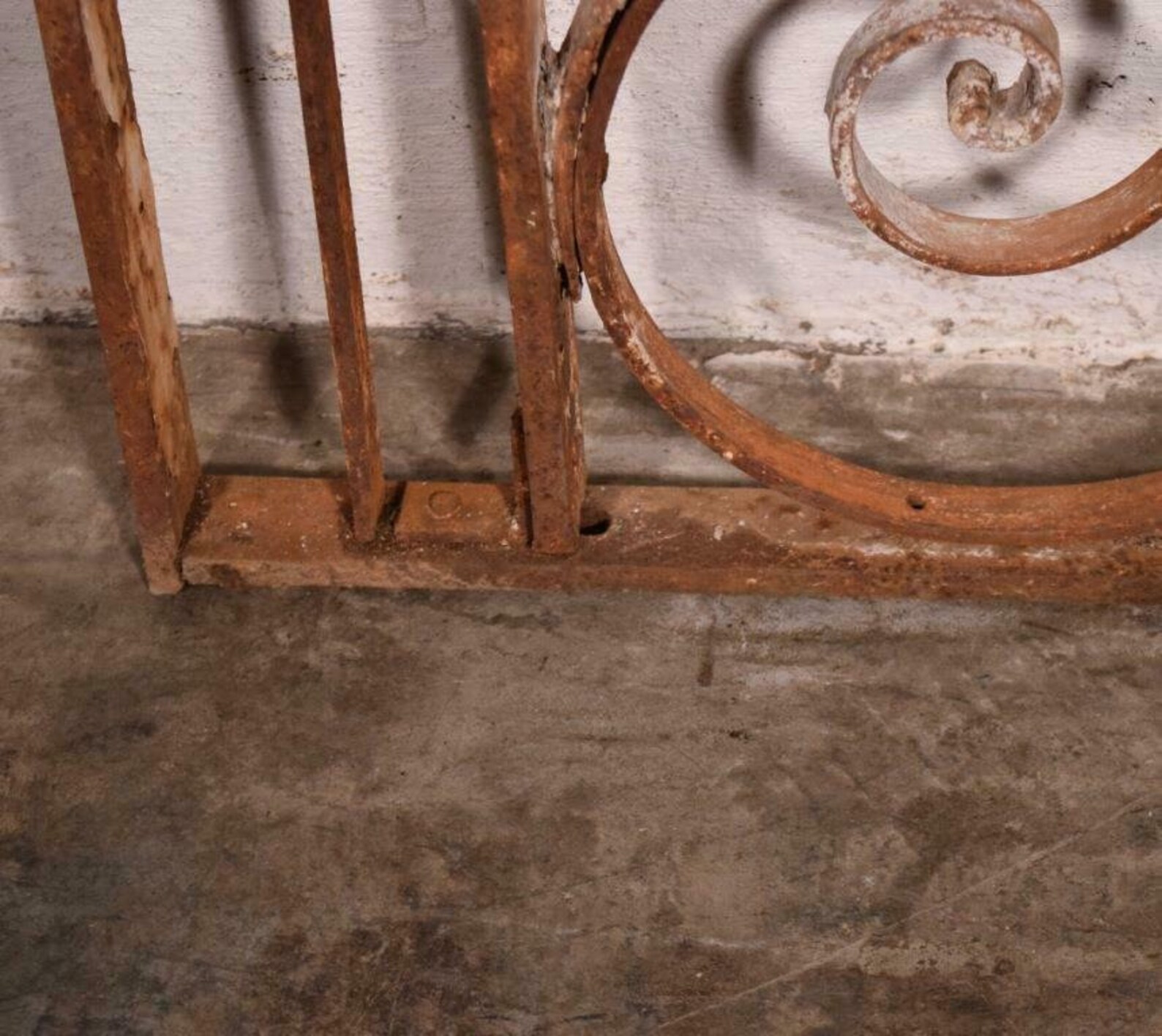 Antique French Iron Decorative Window Panel/ Fence Panel - Etsy