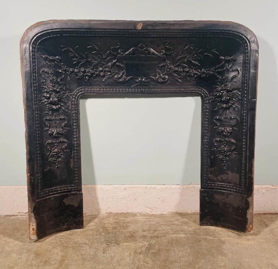 Antique Cast Iron Fireplace Back Plate at Julio Heidenreich blog