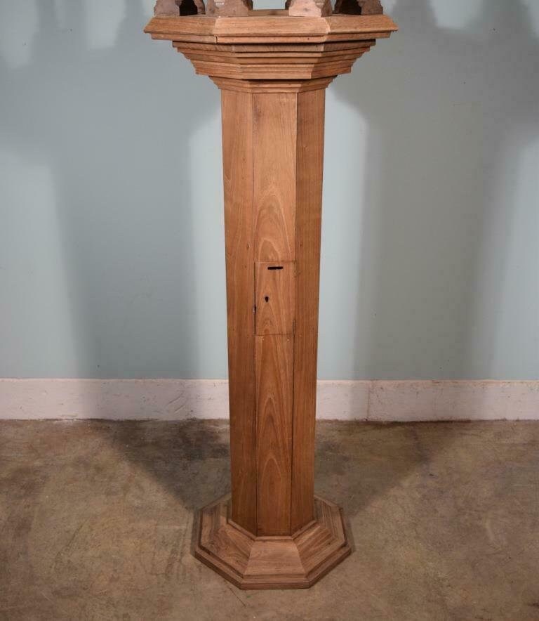 11 Foot Tall Vintage French Oak Wood Neo Gothic Church Tower | Etsy