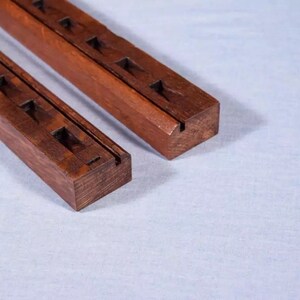 21 Tall Pair of Antique Gothic Carved Architectural Trim Panels in ...