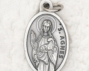 St Agnes Medal - Etsy