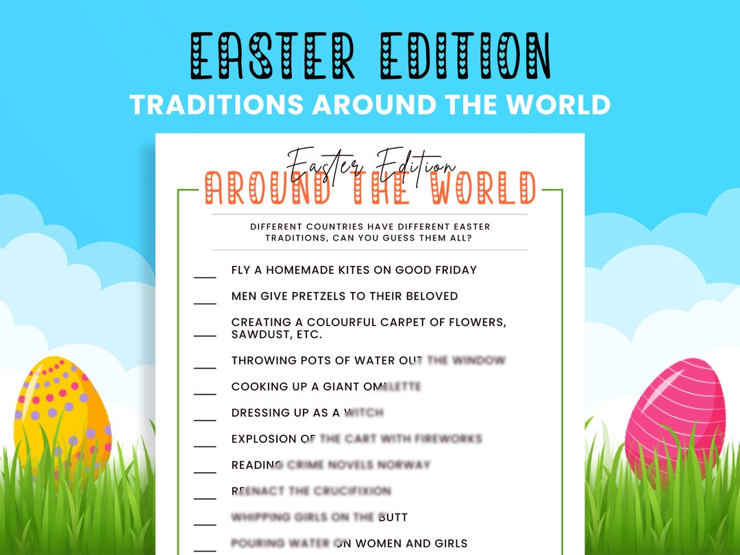 Easter Traditions Around the World | Family Game | Virtual Party Game ...