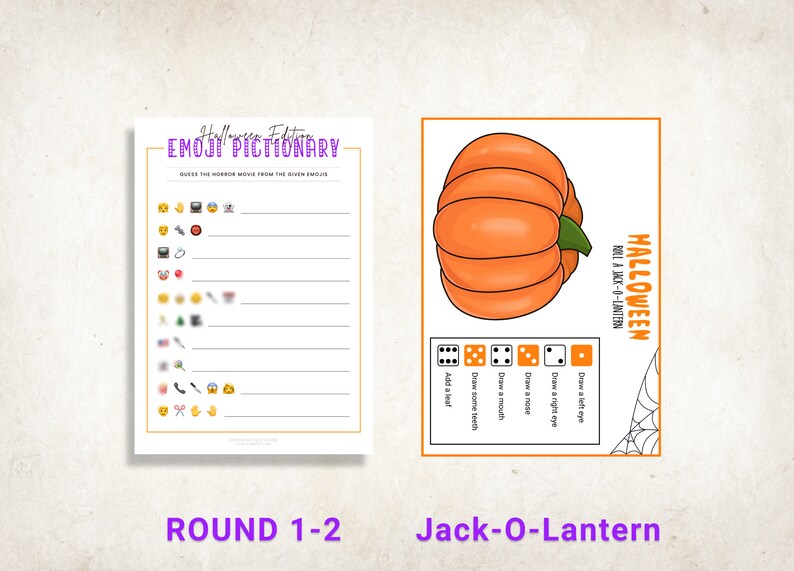 Halloween Party Games Bundle | Halloween Games for Kids Adults ...