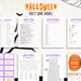 Halloween Party Games Bundle Halloween Games for Kids Adults - Etsy