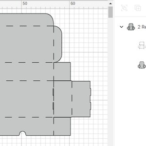 Rectangle Box Template Svg Shipping Box Simple Box Cricut Box Template ...