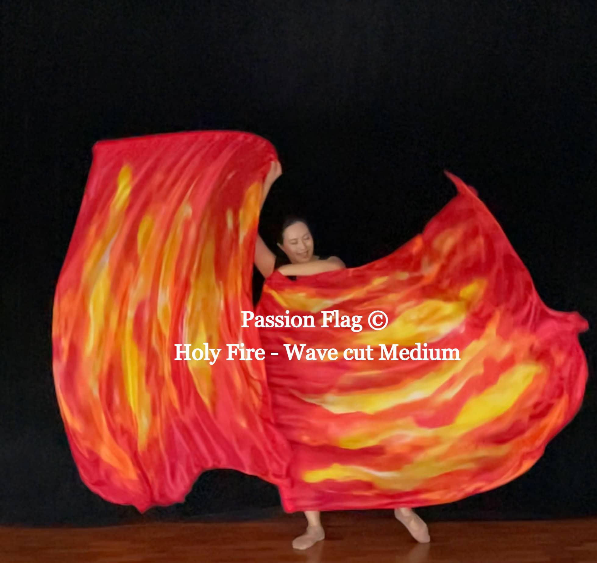 Flame Worship Flags