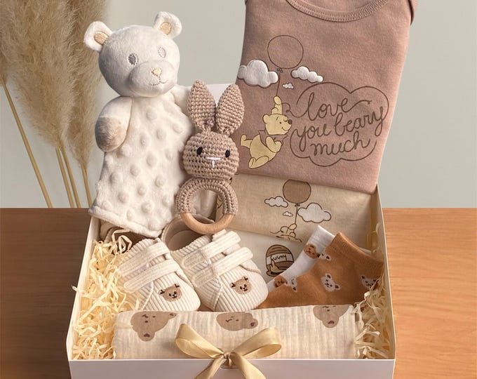 Baby Gift Box, Baby Shower Gift, Baby Gift Set, New Baby Boy or Girl ...