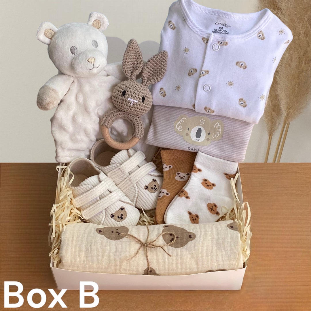 Baby Gift Box, Baby Shower Gift, Baby Gift Set, New Baby Boy or Girl ...